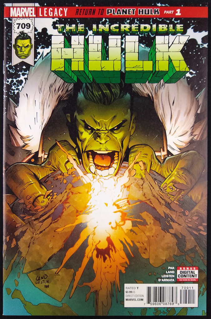 Incredible Hulk Vol. 5 (2017-2018) Complete Series #709-717 – Cyborg One